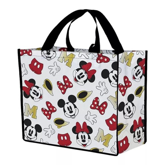 Disney | Bags | Disneys Mickey Mouse Minnie Mouse Pattern Reusable ...
